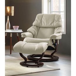Relaxsessel stressless, B:88cm H:98cm T:78cm, beige, Leder BATICK: BATICK ist ein leicht korrigiertes, durchgefärbtes und genarbtes Möbelleder, bei