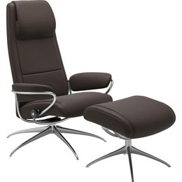 Relaxsessel stressless, B:80cm H:110cm T:74cm, braun, Leder BATICK: BATICK ist ein leicht korrigiertes, durchgef&auml;rbtes und genarbtes M&ouml;belleder, bei