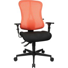Bürostuhl Topstar, rot, Sitzfläche: 100% Polyester, Stühle, "Sitness 90"