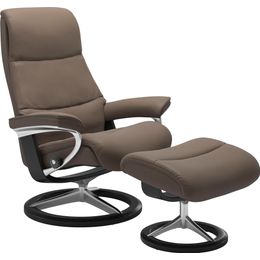 Relaxsessel stressless, B:91cm H:110cm T:85cm, braun, Leder BATICK: BATICK ist ein leicht korrigiertes, durchgefärbtes und genarbtes Möbelleder, bei