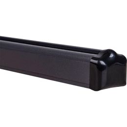 GroJa Alu-Universalleiste Steckzaun Anthrazit DB 703, 200 cm