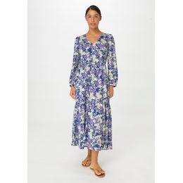hessnatur Jersey-Kleid Midi Relaxed aus reiner Bio-Baumwolle Größe: 36