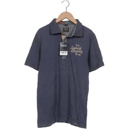 s.Oliver Herren Poloshirt, blau, Gr. 48