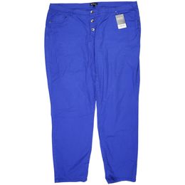 Ulla Popken Damen Stoffhose, blau, Gr. 42