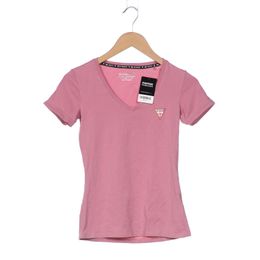 Guess Damen T-Shirt, pink, Gr. 42