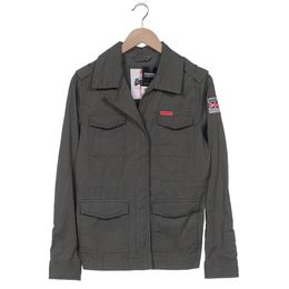 Superdry Damen Jacke, grün, Gr. 36