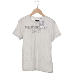 Superdry Damen T-Shirt, grau, Gr. 40