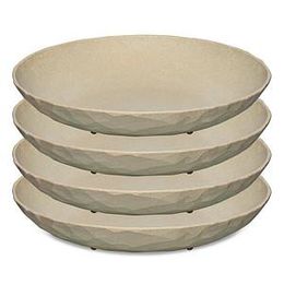 4 Koziol Teller Club beige 22,0 cm