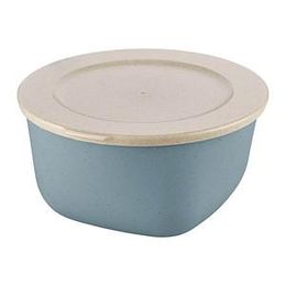 Koziol Frischhaltedose Connect 10,5 cm hoch blau, beige 2,0 l, 1 St.