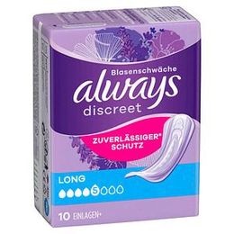 always Slipeinlagen discreet Long, 10 St.