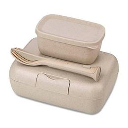 Koziol Lunchboxen-Set Candy Ready beige, 1 Set