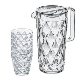 Koziol Karaffe Crystal 1,6 l, 1 Set