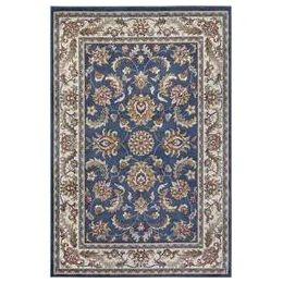 Teppich Hanse Home "Reni" Teppiche Gr. B: 160cm, 8mm, L: 235cm, blau (blau,creme) Läufer, Orientalisch, Kurzflor, Wohnzimmer, Schlafzimmer, Esszimmer