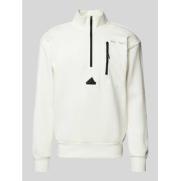 adidas Sportswear Sweatshirt mit Troyer-Kragen