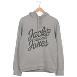 Jack & Jones Jack & Jones Herren Kapuzenpullover, grau, Gr. 48