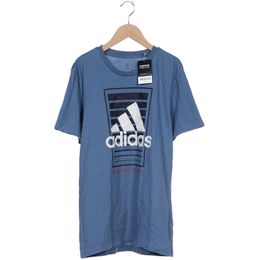 Adidas Herren T-Shirt, marineblau, Gr. 48