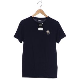 K by KARL LAGERFELD Karl by Karl Lagerfeld Herren T-Shirt, marineblau, Gr. 46