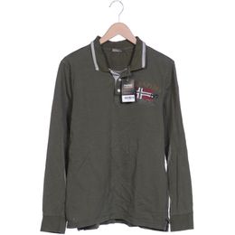 Napapijri Herren Poloshirt, grün, Gr. 52