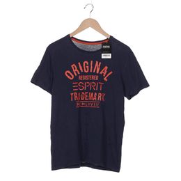 Esprit Herren T-Shirt, marineblau, Gr. 48