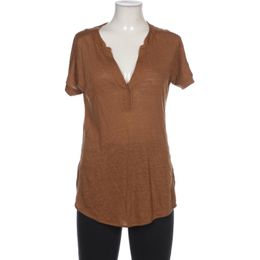 Massimo Dutti Damen T-Shirt, braun, Gr. 42