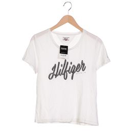 Hilfiger Denim Damen T-Shirt, weiß, Gr. 38