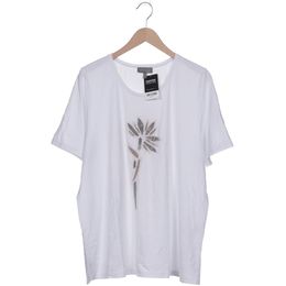 Selection by Ulla Popken Damen T-Shirt, weiß, Gr. 50