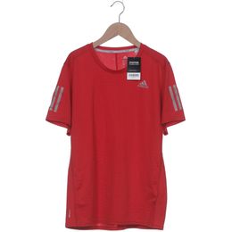 Adidas Herren T-Shirt, rot, Gr. 48