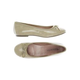 Tamaris Damen Ballerinas, beige, Gr. 37