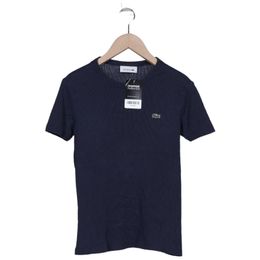 Lacoste Damen T-Shirt, marineblau, Gr. 36