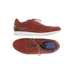 Bugatti Herren Sneakers, rot, Gr. 43