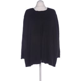 Ulla Popken Damen Pullover, schwarz, Gr. 58