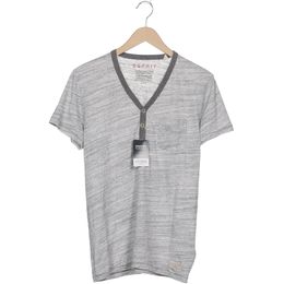 Esprit Herren T-Shirt, grau, Gr. 48