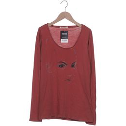 BOSS Orange Damen Langarmshirt, rot, Gr. 42