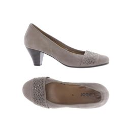 Gabor Damen Pumps, beige, Gr. 4