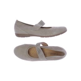 Gabor Damen Ballerinas, beige, Gr. 5.5