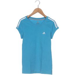 Adidas Damen T-Shirt, blau, Gr. 36