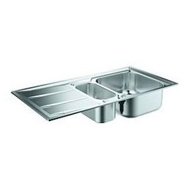 Grohe Einbauspüle 31567SD0 970x500mm, 1,5 Becken, Edelstahl