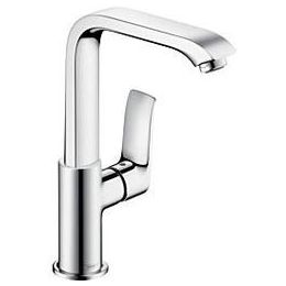 Hansgrohe Metris 230 Waschtisch Armatur 31187000 chrom, Push Open Ablauf, schwenkbarer Auslauf