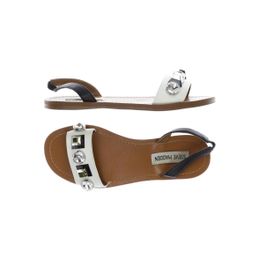 Steve Madden Damen Sandale, weiß, Gr. 6