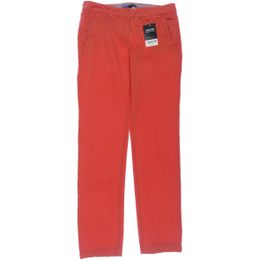 Tommy Hilfiger Damen Stoffhose, rot, Gr. 4