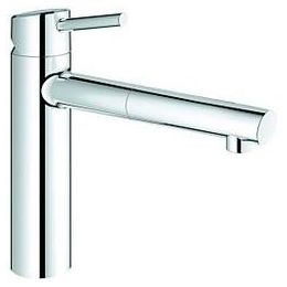 Grohe Concetto Spültischarmatur 31129001 ausziehbarer Mousseur, chrom