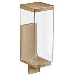 Hansgrohe Axor Lotionsspender 42610140 Glas, Wandmontage, brushed bronze