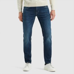 PME-Legend Straight-Jeans PME LEGEND "Commander 3.0" Gr. 33, Länge 32, blau (true blue mid) Herren Jeans