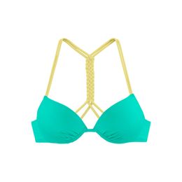 Venice Beach Bikinitop Damen Gr&ouml;&szlig;e 75 limone / mint