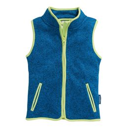 Playshoes Weste Jungen Gr&ouml;&szlig;e 104 royalblau / limette