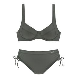 Lascana Bikini Damen Gr&ouml;&szlig;e XXL khaki