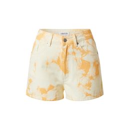 EDITED Shorts 'Jen' Damen Gr&ouml;&szlig;e 27/28 creme / orange