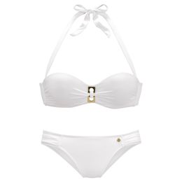 Lascana Bikini Damen Gr&ouml;&szlig;e XS/S wei&szlig;