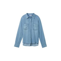 Tom Tailor Bluse Damen Gr&ouml;&szlig;e XXS/XS blue denim