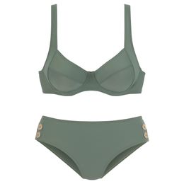 Vivance By Lascana Bikini Damen Gr&ouml;&szlig;e M oliv